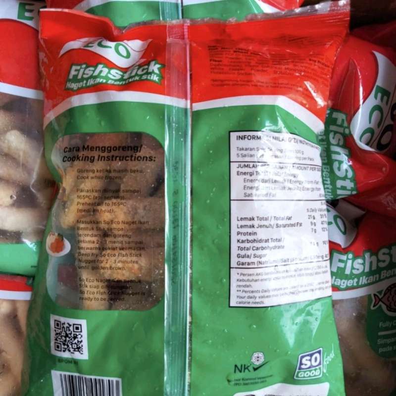Jual Stick Naget Ikan So Eco 500gr Fish Nugget Stick So Good Di Seller ...