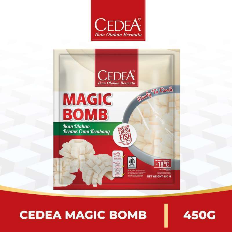 Promo CEDEA MAGIC BOMB [450g]/ Ikan Olahan Bentuk Cumi Kembang Diskon ...
