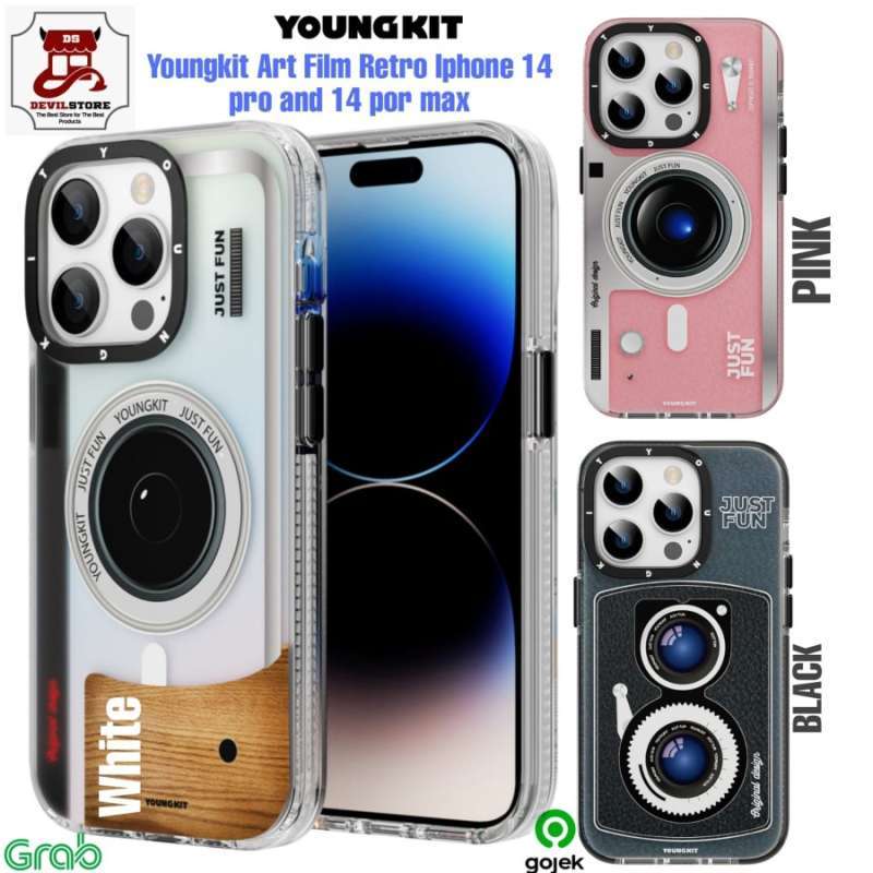 Jual Youngkit Art Film Retro Magsafe Case Iphone 14 Pro max Iphone 14 ...