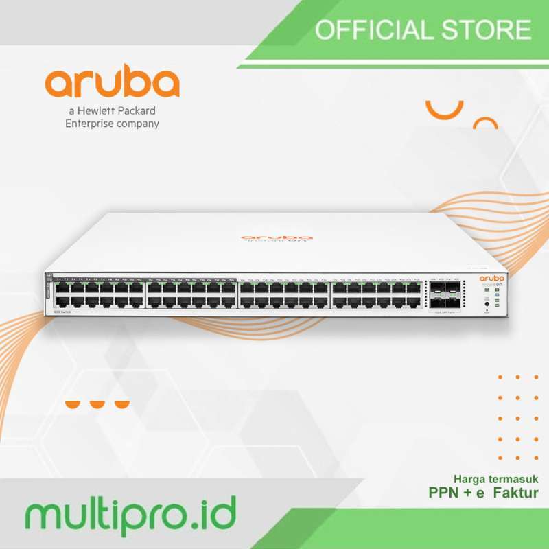 Jual Hpe Aruba Jl815a Aruba Instant On 1830 48g 24p Poe 4sfp 370w Switch Di Seller Multipro.id ...