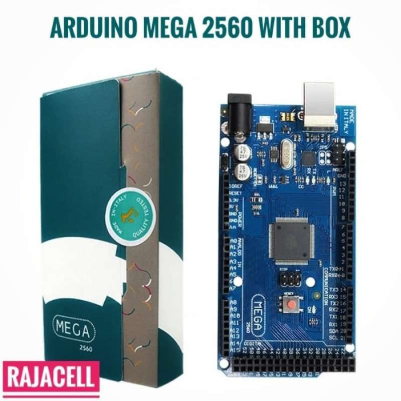 Promo Arduino Mega2560 R3 Mega 2560 16u2 + Box Like Original + Kabel data Diskon 33% di Seller ...