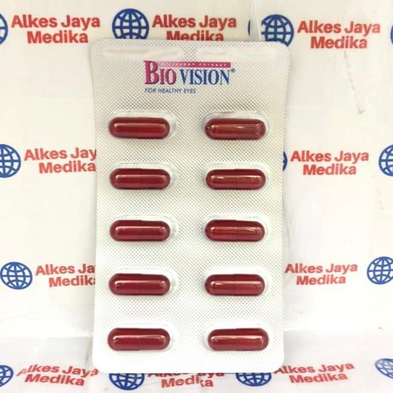Jual BioVision isi 10 tablet (Multivitamin kesehatan Mata) di Seller ...