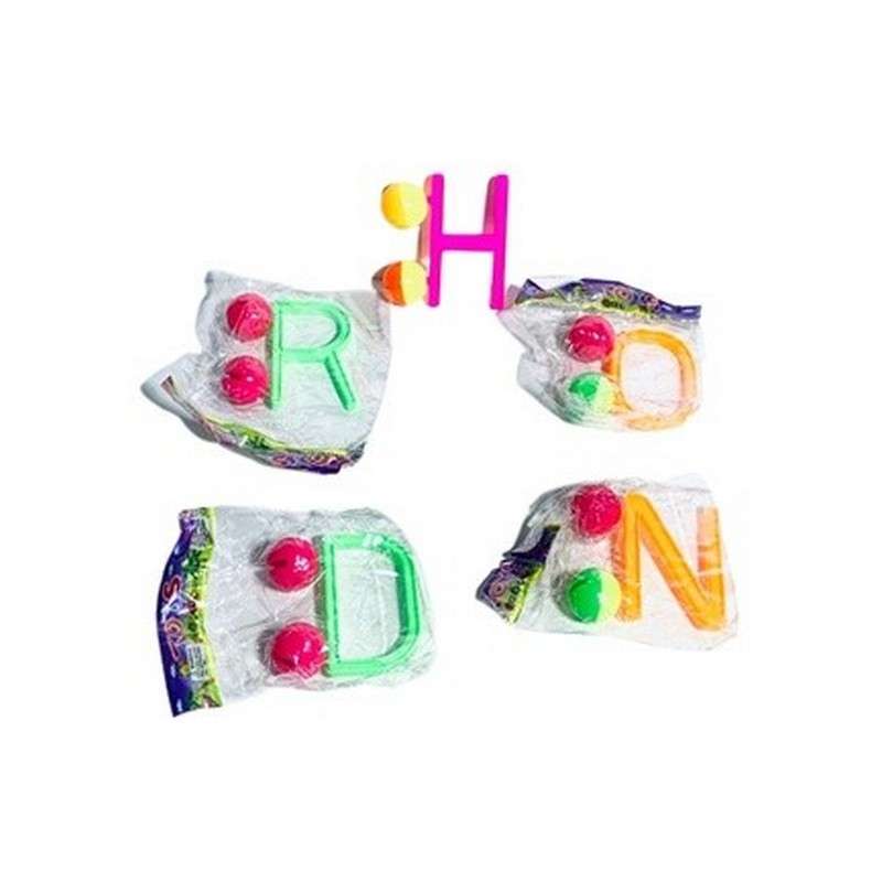 Jual Mainan Bayi Rattle Kincringan Mini Berbentuk Huruf Abjad Di Seller ...