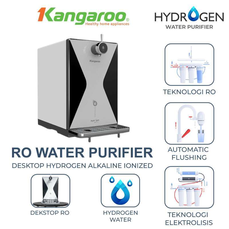 Jual Kangaroo Ro Desktop Kg100med Hydrogen Water & Electrolysis Tech Di ...