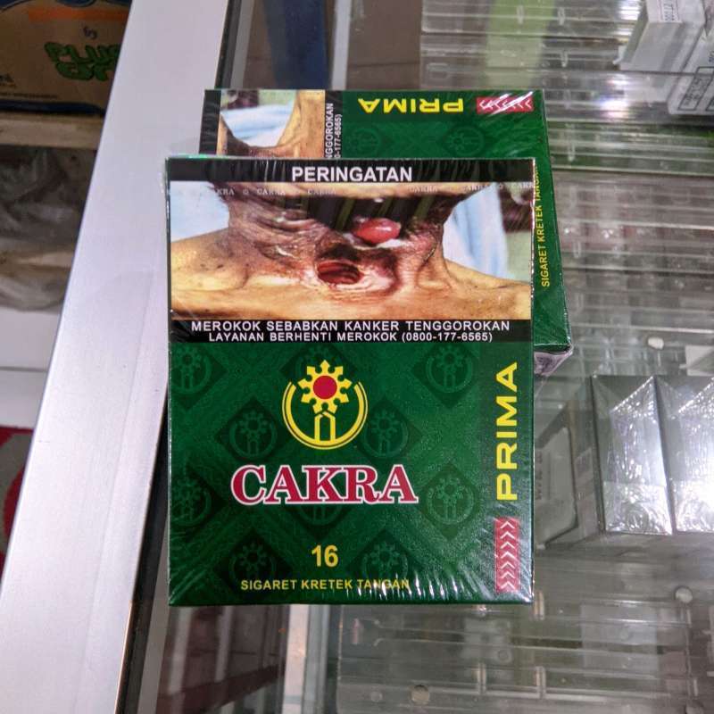 Jual Rokok Cakra Prima Kretek 16 Batang [ 10 Bungkus / 1 Slop ] Di ...