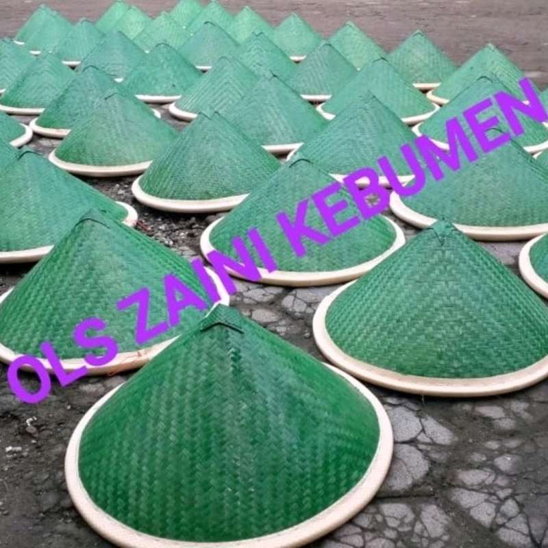 Promo Caping Topi Petani WARNA, dicat Merah, hijau, biru, oren, dsb ...
