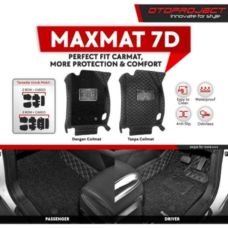 Jual Karpet Mobil Innova Zenix 2022 MAXMAT 7D Otoproject Include ...