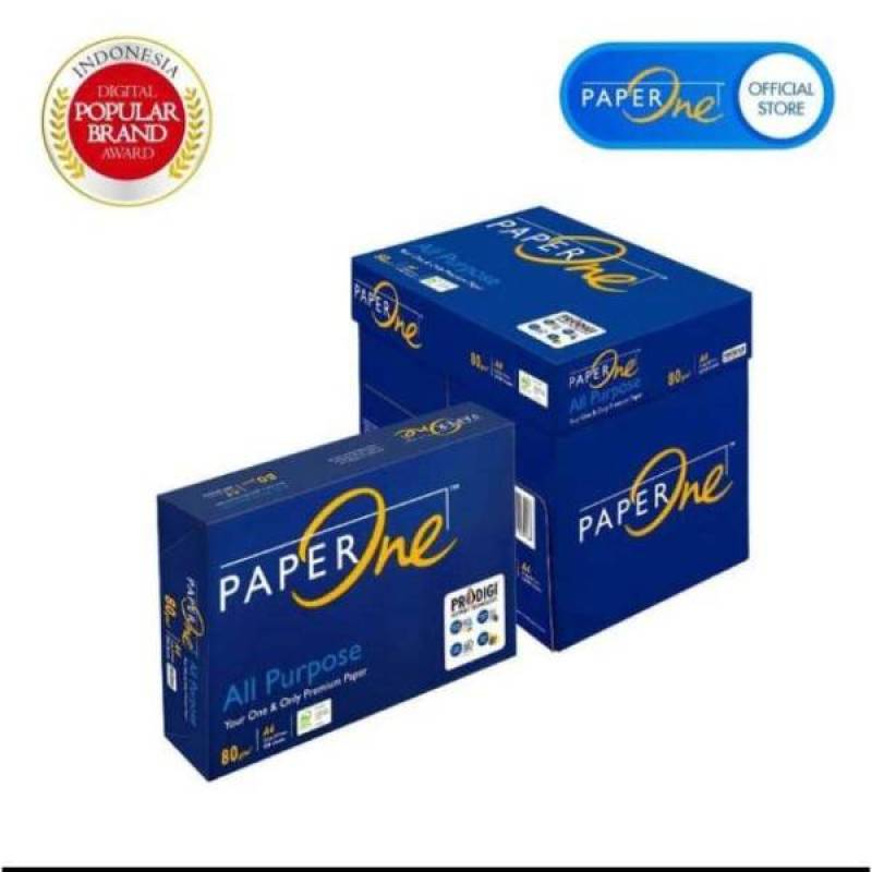 Jual PAPERONE Kertas Hvs A4 80 Gram/Rim di Seller PD Mandiri Jaya - Kebon Melati, Kota Jakarta ...