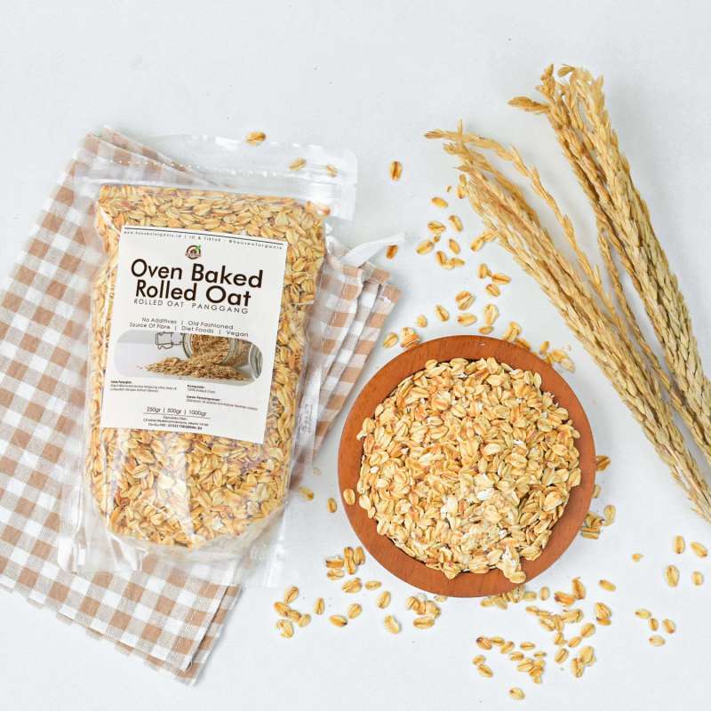 Promo Oven Baked Rolled Oat / Rolled Oat Panggang 1 Kg Diskon 8% Di ...