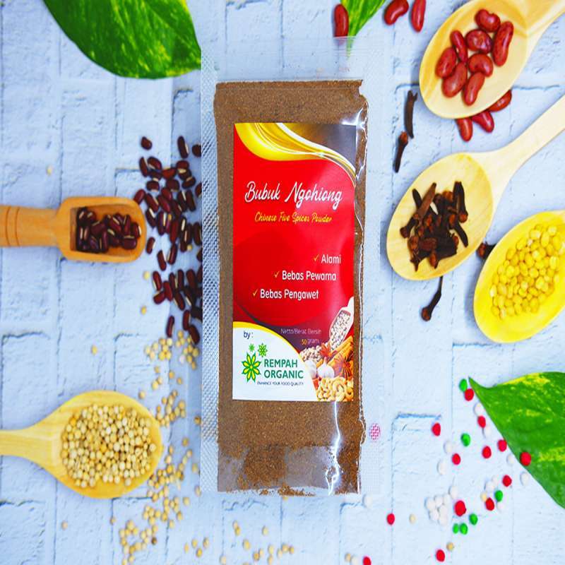 Jual Rempah Organic - Five Spices Powder - Ngo Hiong Bubuk 50 Gram Di ...