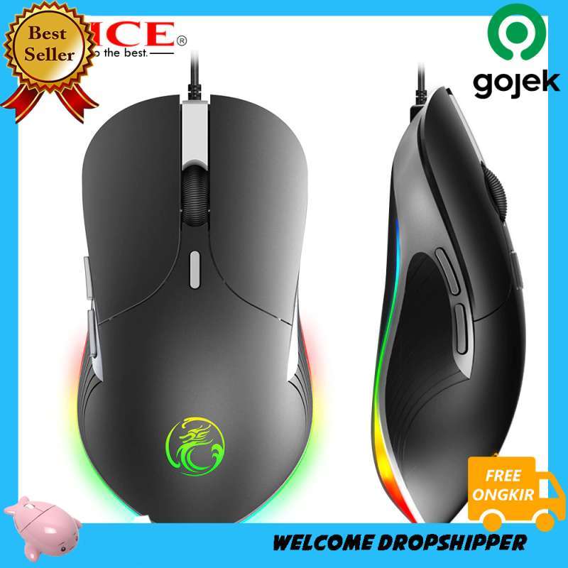 Jual iMice Gaming Mouse LED 3200 DPI Normal Version - X6 di Seller YourFavProduct - Tanjung ...
