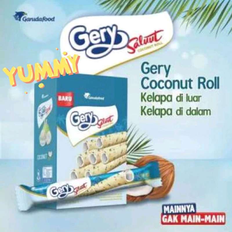Jual gery saluut coconut roll isi 24 pcs@6gram di Seller Nanashop ...