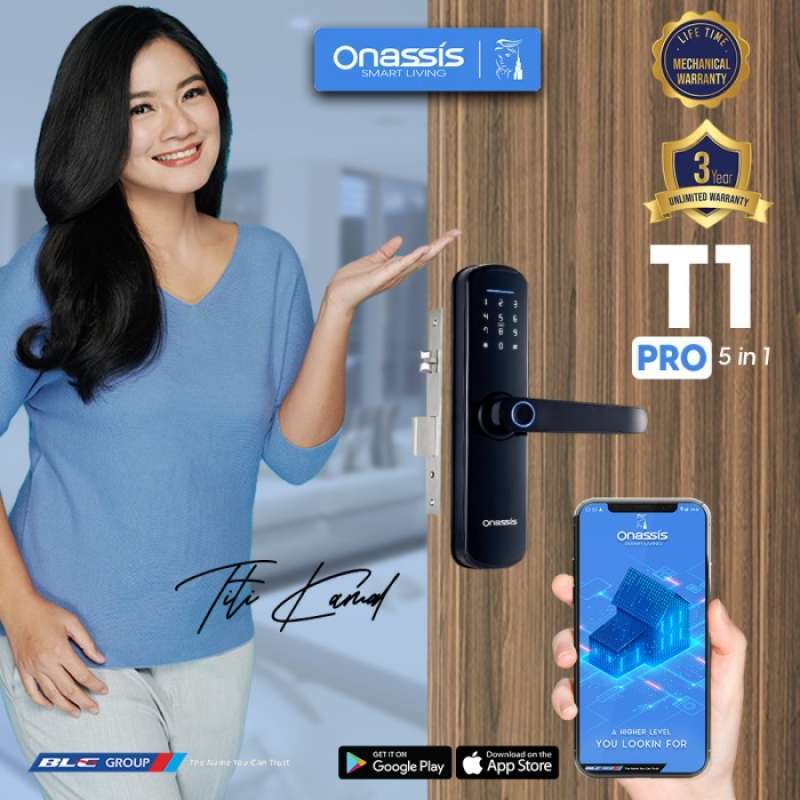 Promo SMART LOCK-SMART HOME ONASSIS T1-PRO - DR BARANG STORE Diskon 50% di Seller Dr barang ...