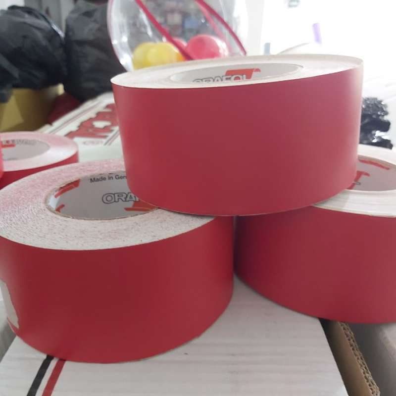 Promo STICKER LIS MERAH DOF ORACAL - BUKATOKO867 Diskon 50% di Seller ...
