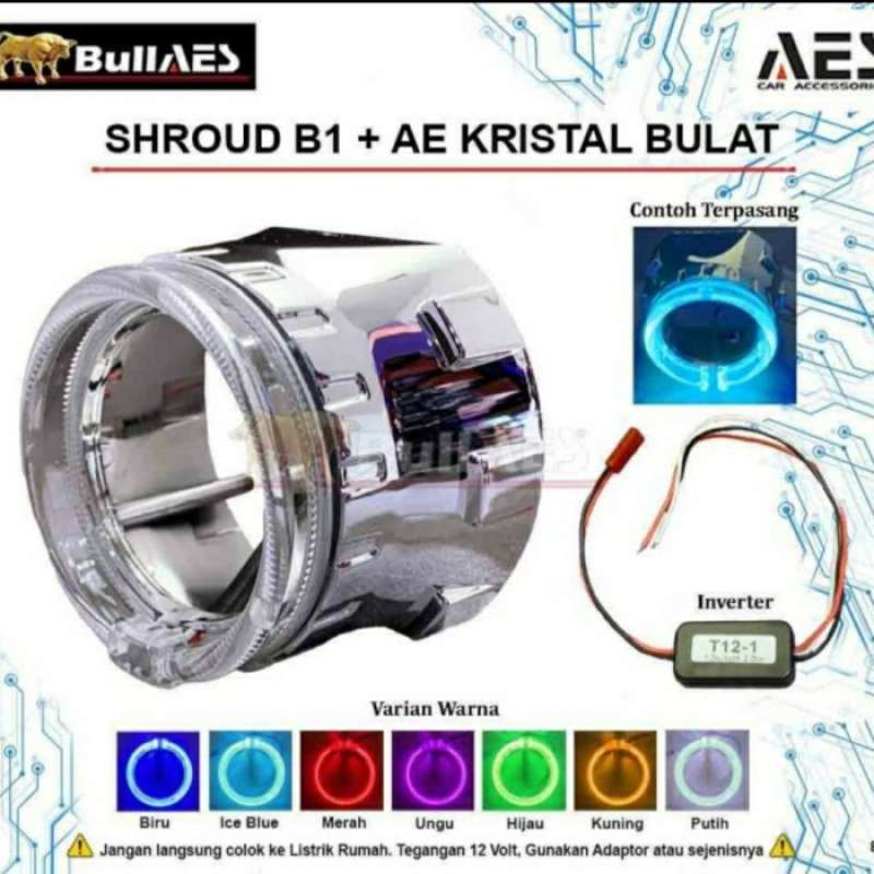 Jual Shroud 2.5 Inchi Projie Projector Biled Hid Style B1 Kotak Di ...