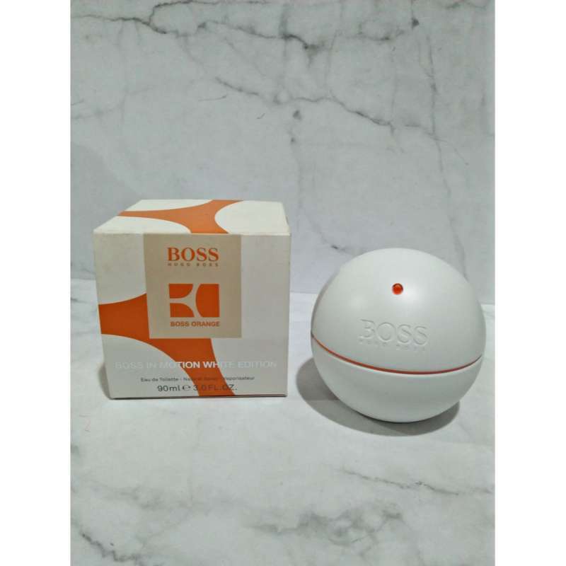 Jual Hugo Boss ORANGE IN MOTION WHITE EDITION For Men EDT 90ml di ...