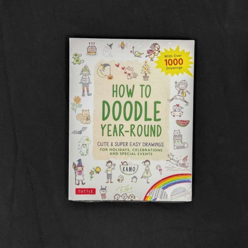 Jual How To Doodle Year-round (with Over 1000 Drawings) - By Kamo Di ...