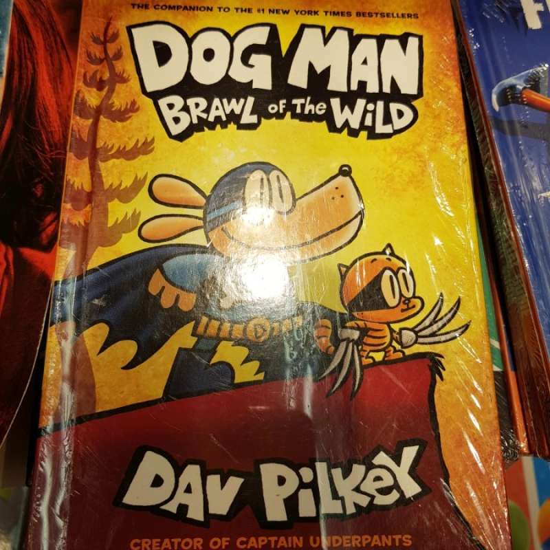 Jual Dog Man Brawl Of The Wild Dav Pilkey English Import Book Original ...