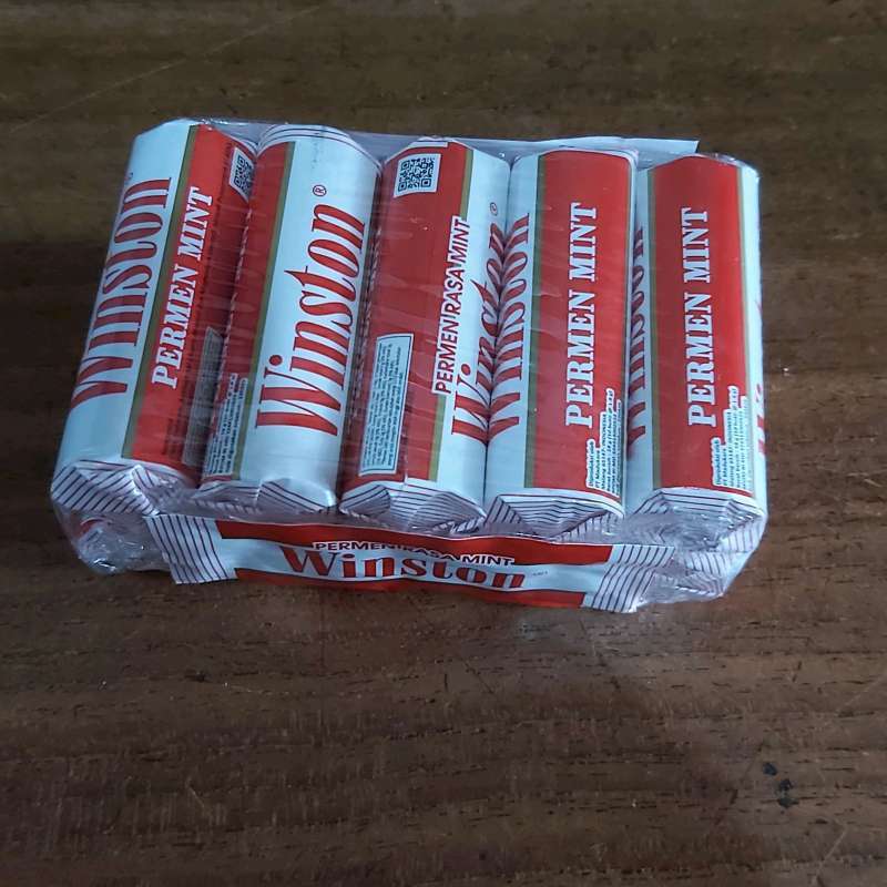 Jual Permen Mint Winston 1 Pak Isi 10 Gulung Di Seller Sembilan ...