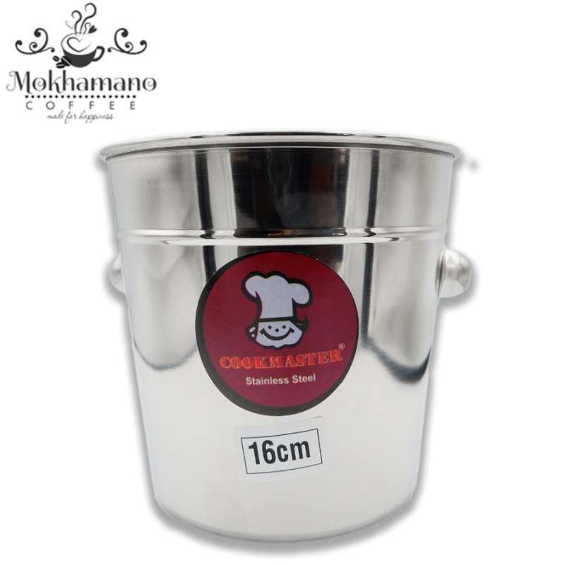 Jual COOKMASTER ICE BUCKET EMBER TEMPAT ES BATU STAINLESS STEEL 16CM di ...