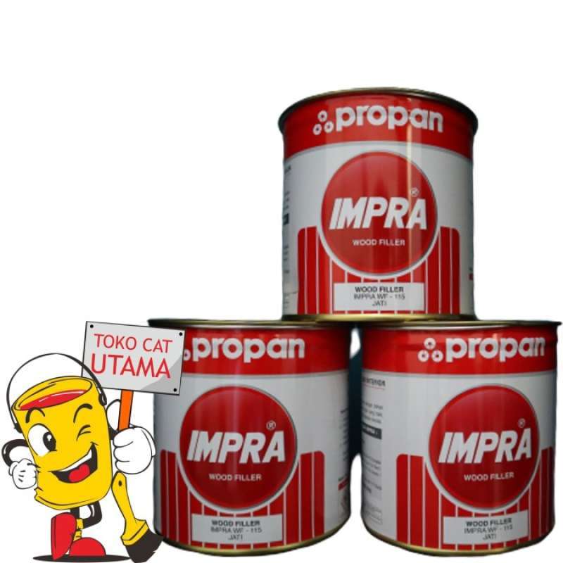 Jual Propan Wood Filler / Dempul / Plamur Kayu 1 Kg Warna Jati di ...