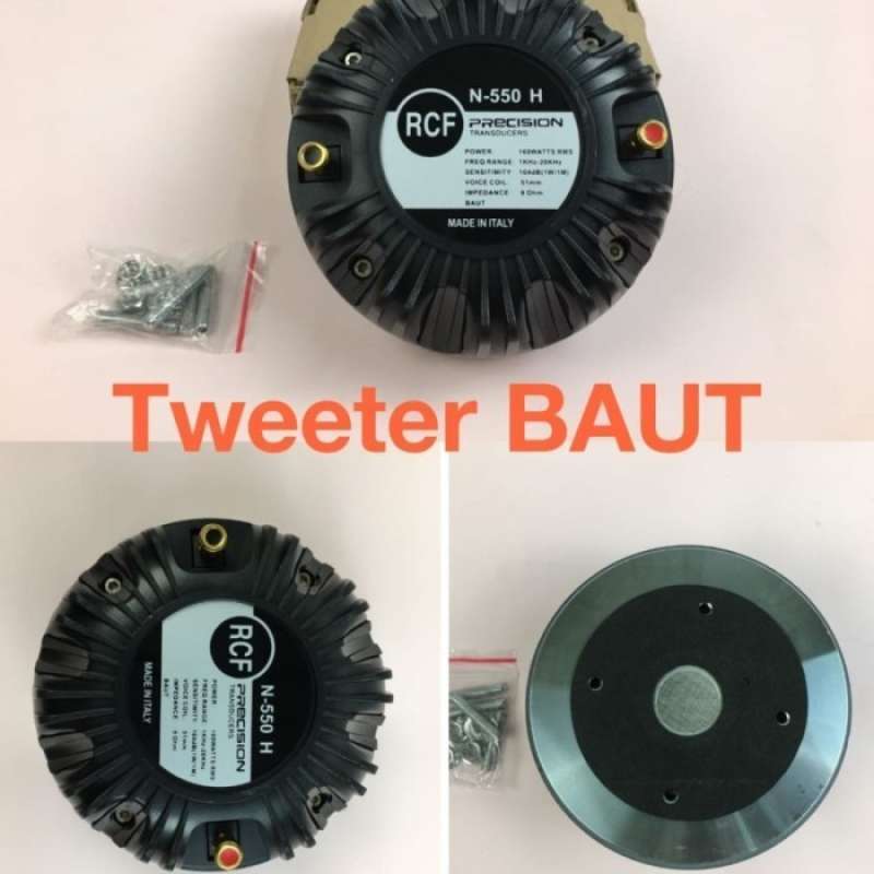 Jual Tweeter Rcf N550 H N550h Coil 2in Model Baut Tweter Rcf Di Seller ...