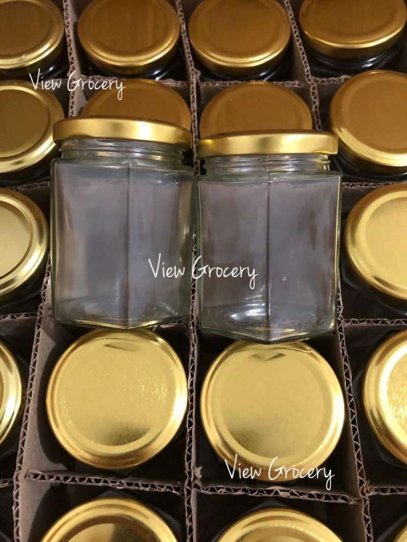 Jual Jar Hexagonal 180ml / toples jar kaca/botol kaca hexagonal ( CTN ... Jual Jar Hexagonal 180ml / toples jar kaca/botol kaca hexagonal ( CTN ...