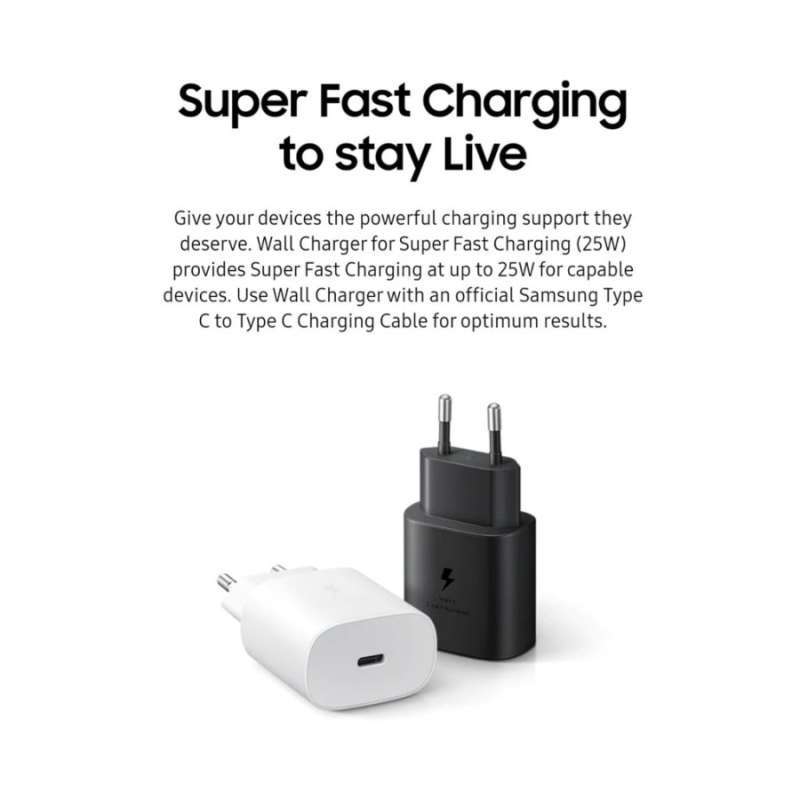 Promo Samsung Adaptor Charger 25w Usb C Kepala Charger Super Fast ...