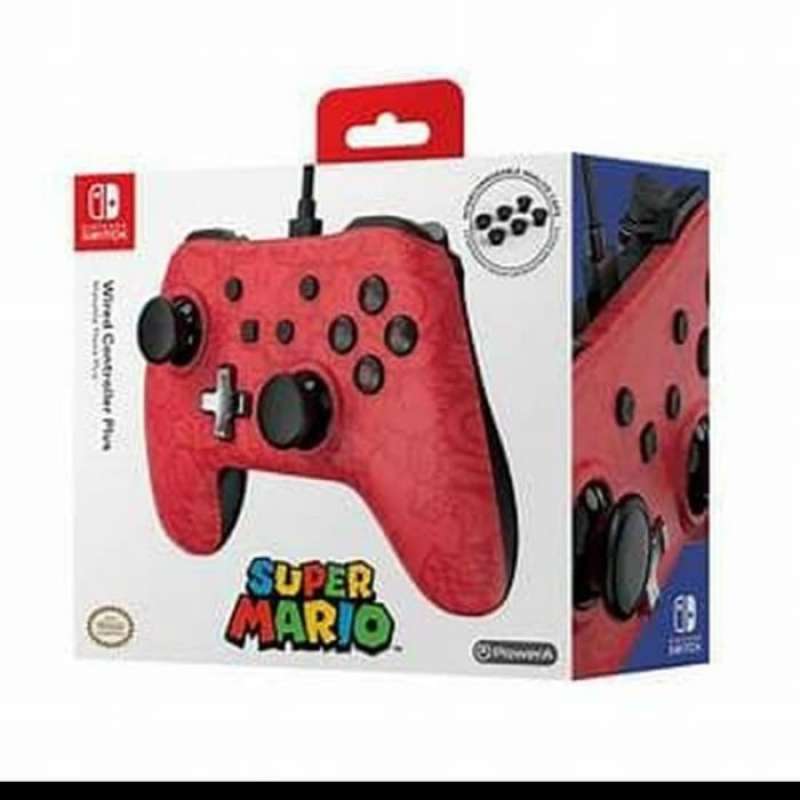 Promo Nintendo Switch Super Mario Wired Controller Diskon 17% di Seller ...