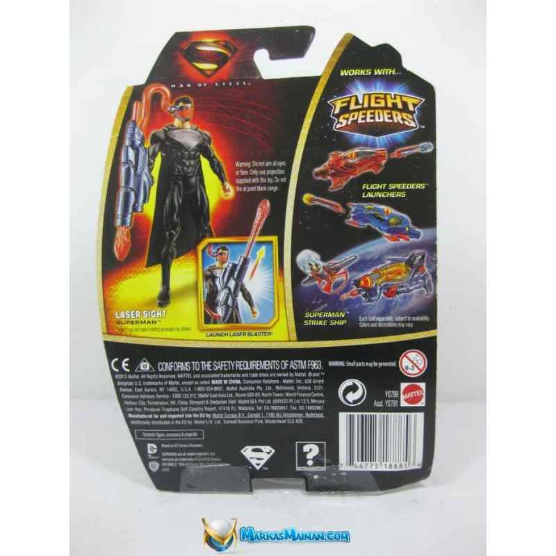 Jual Superman Laser Sight Super-man Man Of Steel Basic Figure Di Seller ...