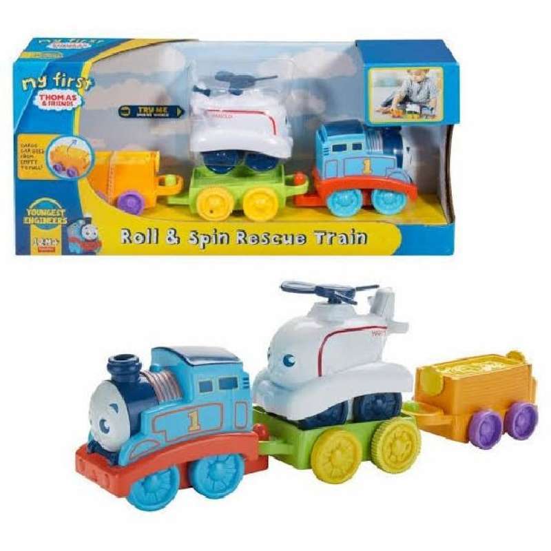 Jual Fisher Price My First Thomas And Friends Roll & Spin Rescue Di ...