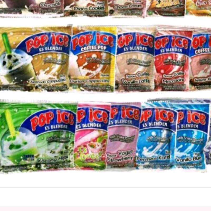Jual Pop ice pop ice all varian renceng (10 sachet) - Melon di Seller ...