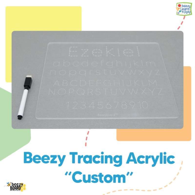 Jual [Pre-Order] Montessori Beezy Tracing Acrylic - Custom di Seller ...