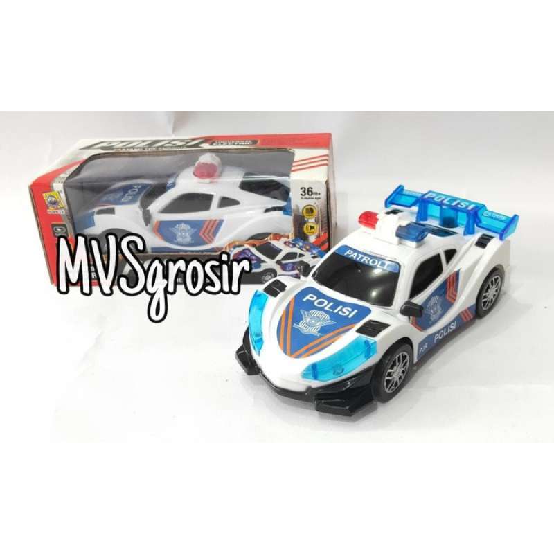 Jual Mobilan Patroli Polisi Anak Police Car Bump Around Md911 Di Seller ...