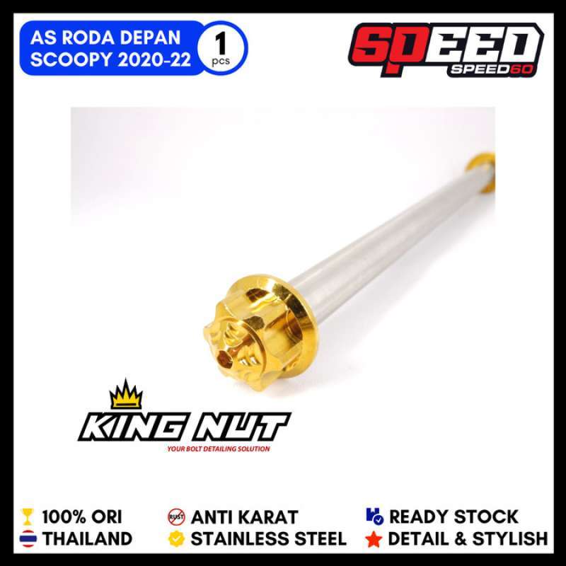 Promo As Roda Depan Scoopy 2020 2021 2022 Ring 12 Probolt Stainless ...