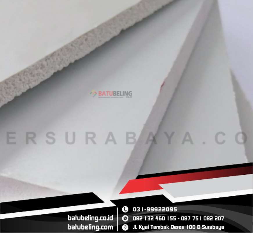 Jual PVC Board 12mm Ukuran 60 x 120 cm, 60 x 60 cm, 40 x 60 cm Premium ...