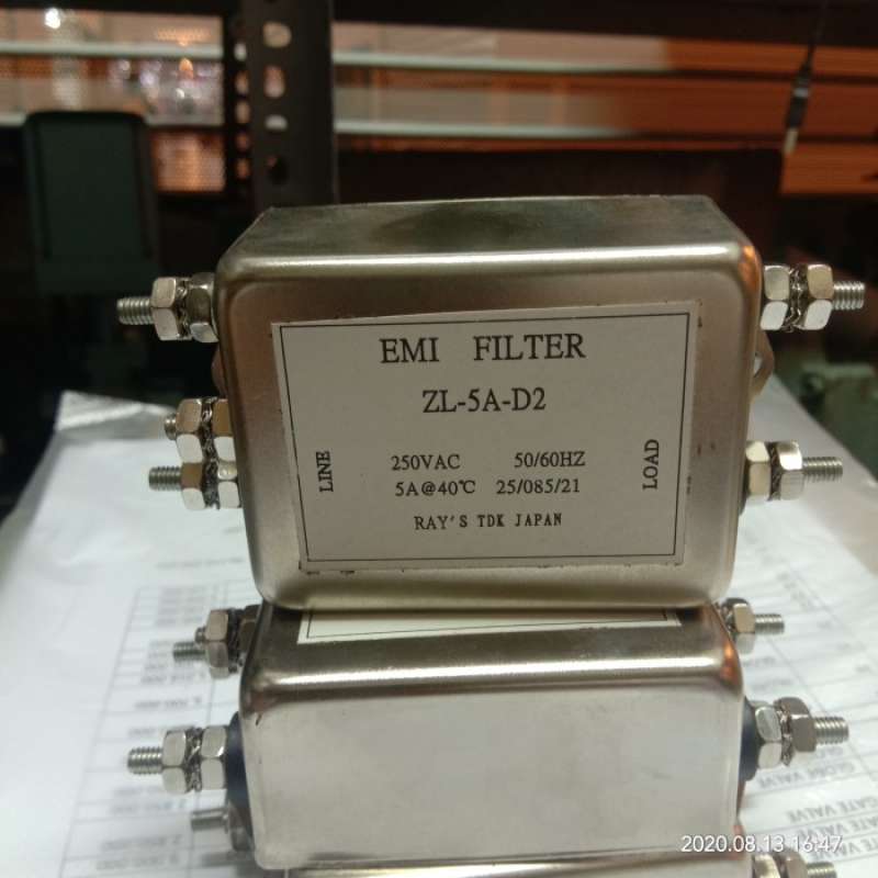 Promo Emi Filter Zl-5A-D2 Ray'S Tdk Japan 250Vac-50/60Hz-5A@40*C -25 ...