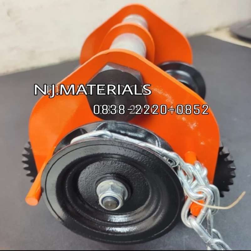 Jual Gear Trolley 2 Ton X 3 Meter Nagasaki Geared Trolley Hoist Takel ...