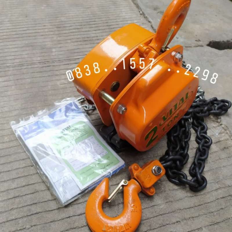 Jual Takel 2 Ton X 12 Meter Japan Vital Vp5 Chain Block 2 T X 12 M Di ...