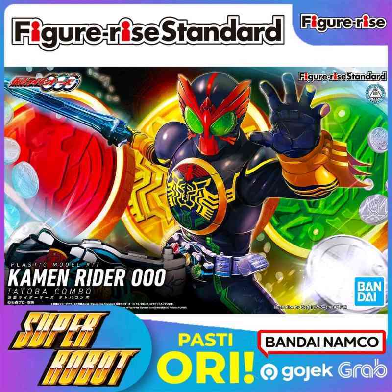 Jual Bandai Figure Rise Standard Masked Kamen Rider Ooo Tatoba Combo Di ...