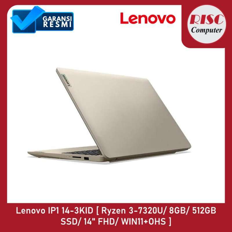 Jual Lenovo Ip1 14-3kid [ Ryzen 3-7320u/ 8gb/ 512gb Ssd/ 14 Fhd/ Win11 ...