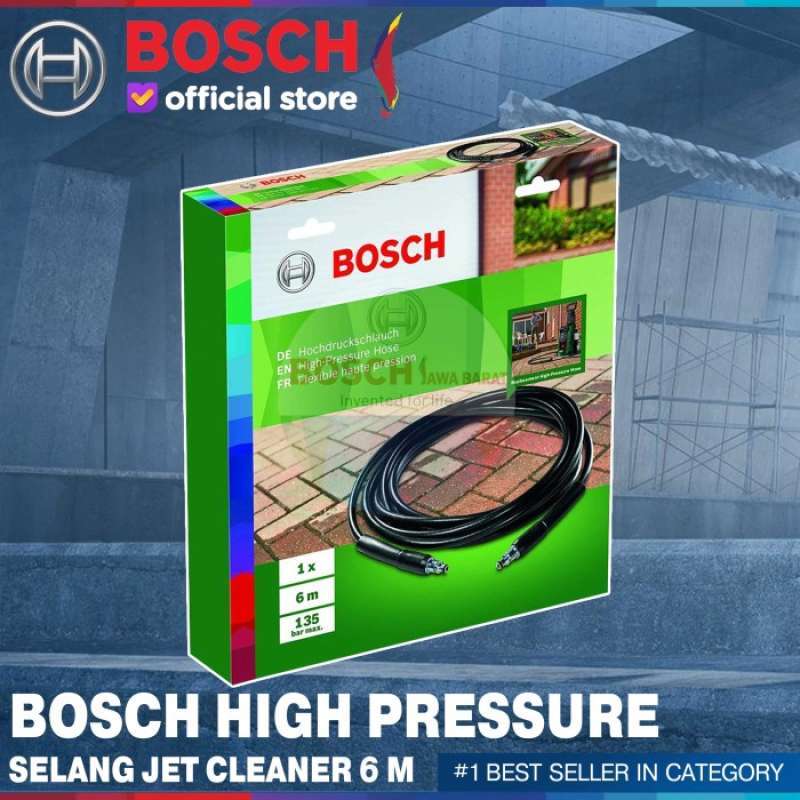 Promo Bosch High Pressure Hose 6Meter 135 Bar Selang Jet Cleaner ...