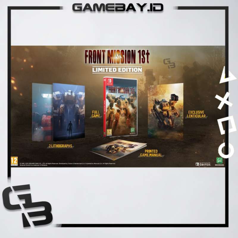 Jual Nintendo Switch Front Mission 1st Remake Limited Edition di Seller ...