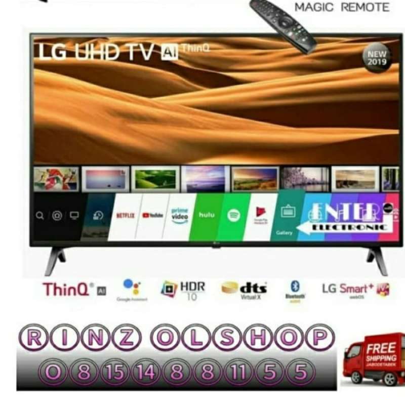 Jual Lg 65um7300 Smart Tv Ihd 4k Ai Thinq Magic Remote Tv Lg ...
