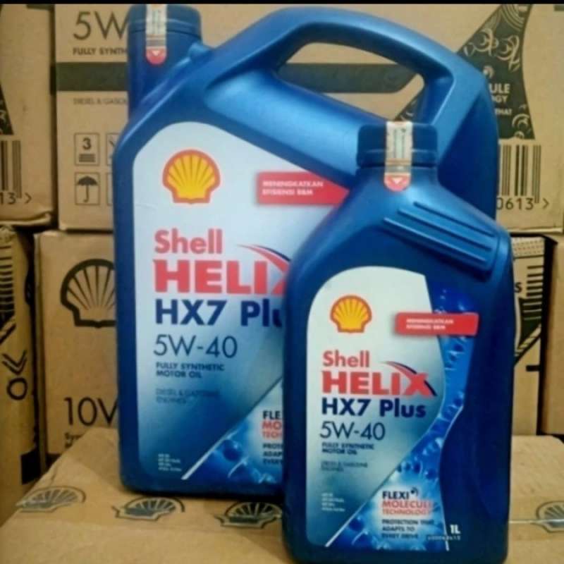 Promo Shell Helix HX7 5 - 40 Paket 5Liter Diskon 23% di Seller Makarena ...
