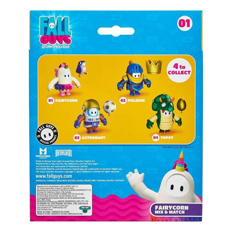 Promo Mainan Action Figure Fall Guys Mix & Match Action Figure Single ...