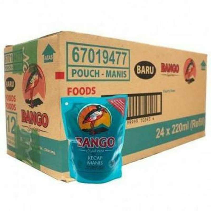 Jual Bango Kecap Manis 220 ml [1 Dus Isi 24 pcs] di Seller Toko ...