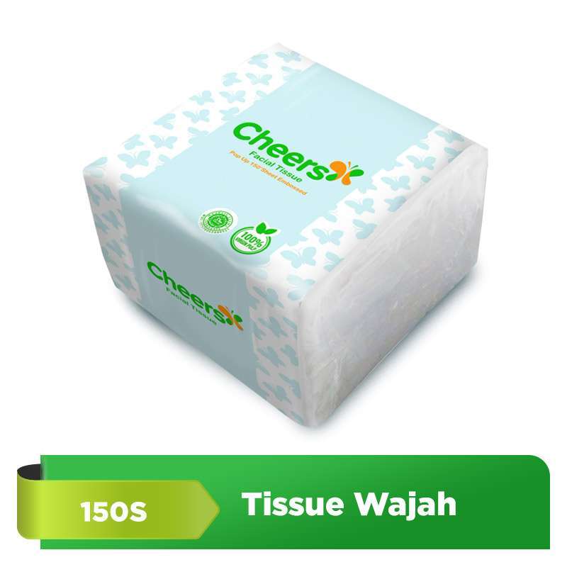 Promo [paket Hemat] Cheers Facial Tissue 250 Sheets + Facial Tissue 70 ...