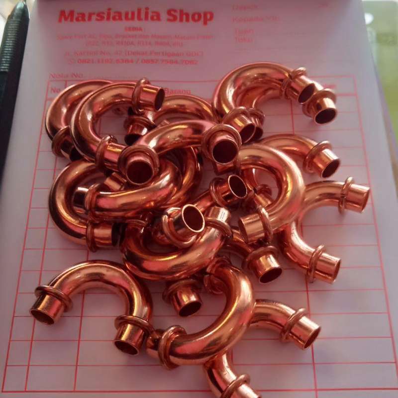 Promo Ubend U bend Tembaga premium untuk sambungan evaporator ac Diskon ...