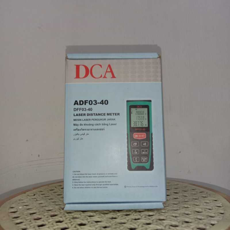 Jual Meteran / pengukur Laser DCA ADF03-40 (40meter) Laser Distance ...